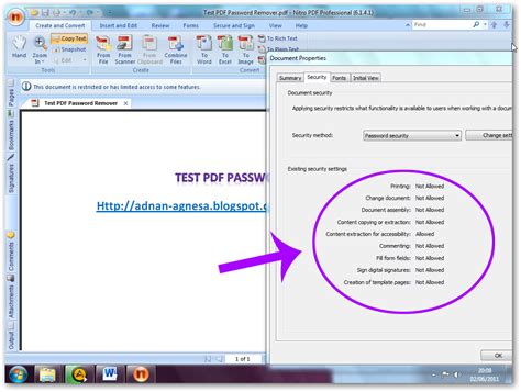 Mengatasi Password Dan Restriksi Pada Fille Pdf Dengan Pdf Unlocker Jati Id