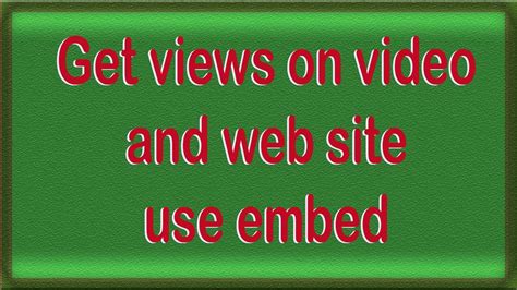 How Embed YouTube Video On Blogger Best Way Add Video In Blogger Embed Video In Social Media