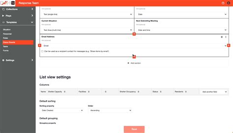 Selecting Field Types D4h Help Center