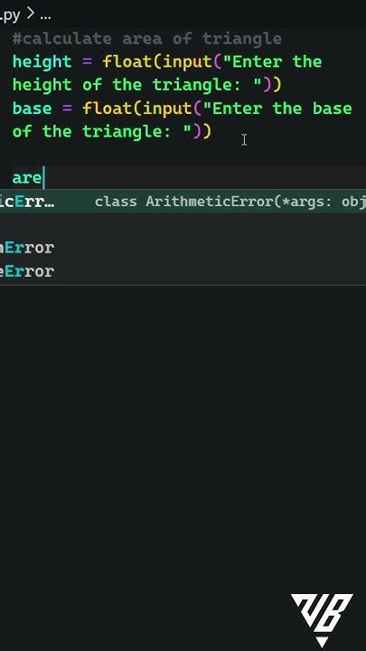 How To Calculate Area Of Triangle Python Program Step By Step Programming Coding Python