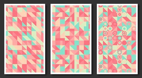 Premium Vector Abstract Geometric Classic Patterns