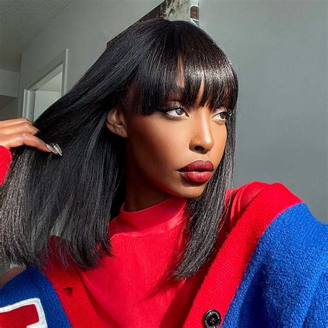 Wigs With Bangs Mscoco Hair
