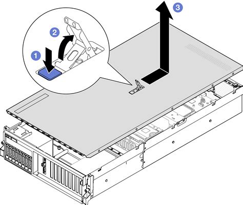 Remove The Top Cover Thinksystem Sr675 V3 Lenovo Docs