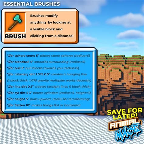 I Made A Worldedit Guide With Basic Commands Everyone Should Know Thoughts R Minecraftbuilds