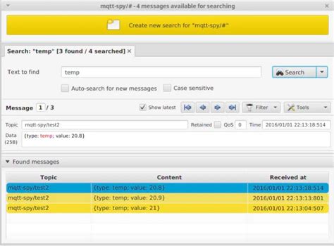 Mqtt Spy Hivemq Mqtt Toolbox