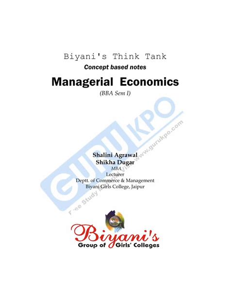 pdf concept based notes managerial economics dokumen tips