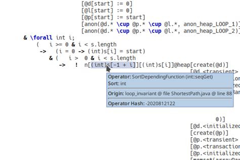 JML Equivalent For Typed SeqGet Issue KeYProject Key GitHub
