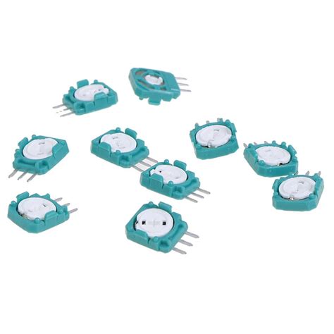 10pc 3d analog joystick potentiometer 3 pin sensor module replacement