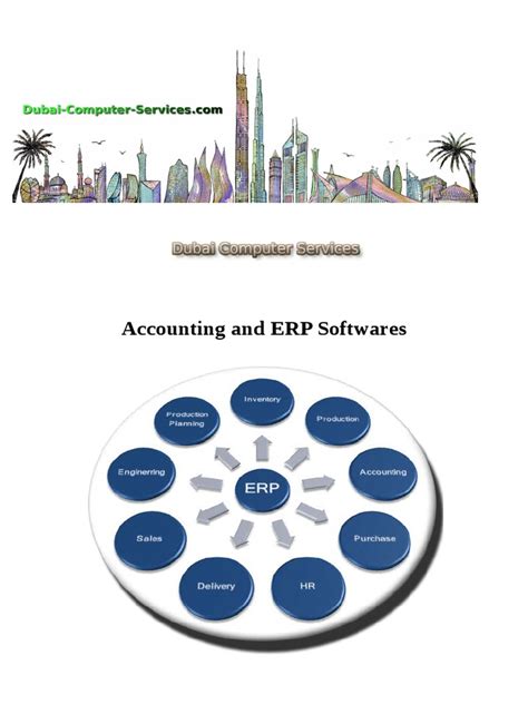 Erp And Accounting Softwares Pdf Enterprise Resource Planning Oracle Corporation