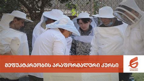 მეფუტკრეობის არაფორმალური კურსი Youtube