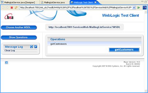 Web Service Tutorial Step 4 Test The Web Service