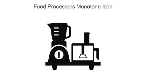 Food Processors Monotone Icon In Powerpoint Pptx Png And Editable Eps Format PPT PowerPoint