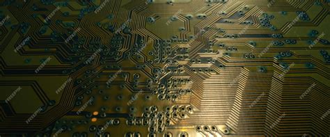 Premium Photo Technology Background With Circuit Board Electronic Computer Hardware Technology