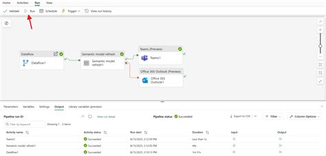 Refresh A Semantic Model Using Data Pipelines Preview Power Bi Microsoft Learn