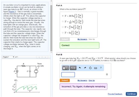 Solved An Oscillator Circuit Is Important To Many Chegg
