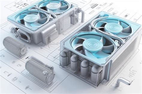 Premium Photo Cooling System Design Concept
