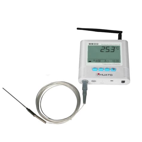 Remote Temperature Monitor Gsm Data Logger With External Pt100 Sensor