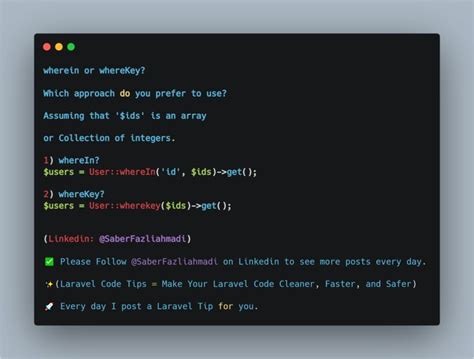 Saber Fazliahmadi On Linkedin Laravel Laravel Php Laraveldeveloper Phpdeveloper 23 Comments