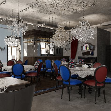 Дизайн проект ресторана в русском стиле Архитектурное бюро Проспект