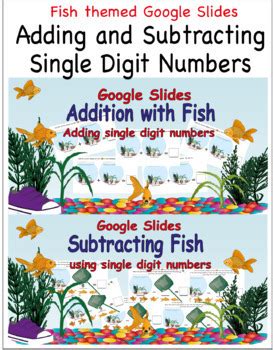 Adding Subtracting Single Digit Numbers Google Slides By My Inside Shoes
