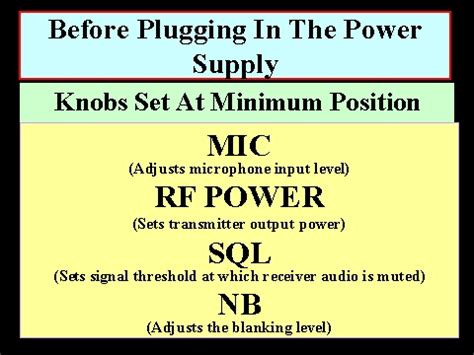 Before Plugging In The Power Supply