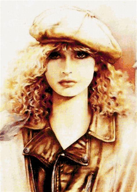 Схема вышивки «девушка №426340 Вышивка крестом