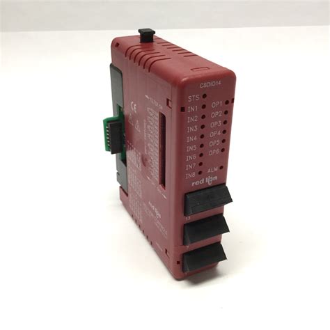 Red Lion Csdio14s Digital Io Module 8 Input 6 Solid State Outputs Next Day Automation