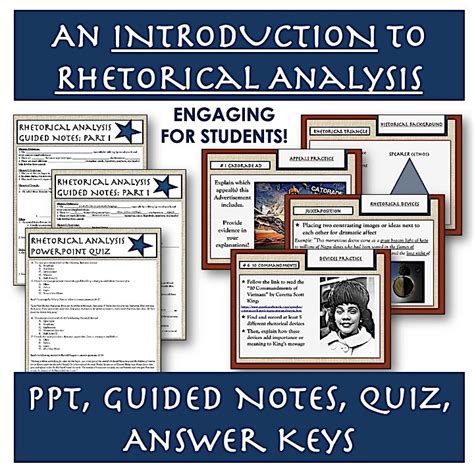 An Introduction To Rhetorical Analysis Ppt Guided Notes Practice And Quiz Made By Teachers An Introduction To Rhetorical Analysis Ppt Guided Notes Practice And Quiz Made By Teachers