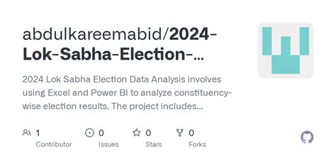 Github Abdulkareemabid 2024 Lok Sabha Election Data Analysis And Constituency Mapping 2024