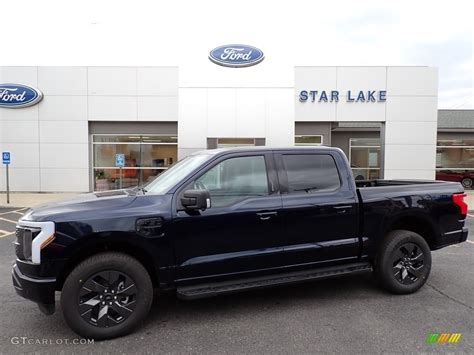 2023 Antimatter Blue Metallic Ford F150 Lightning Xlt 4x4 146747430