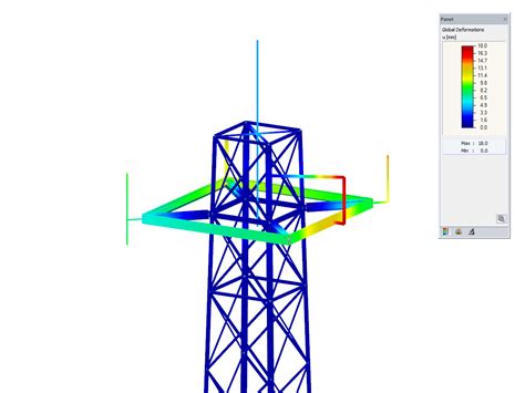 Rfem 5 Расчёт башен Расчёт решётчатых башен по норме Еврокод