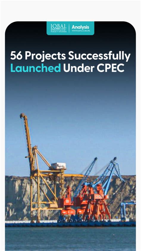 56 projects successfully launched under cpec iips