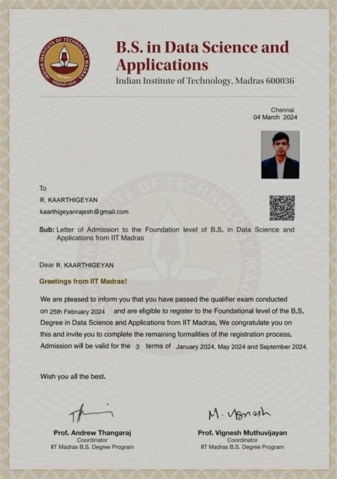 Kaarthigeyan Rajesh On Linkedin Datascience Iitmadras Newbeginnings