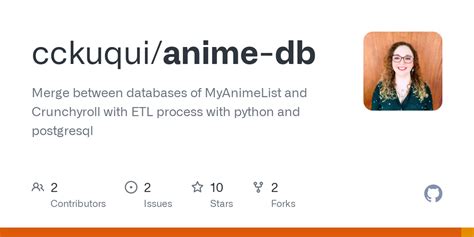 GitHub Cckuqui Anime Db Merge Between Databases Of MyAnimeList And Crunchyroll With ETL