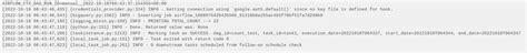 Unable To Fetch Bigquery Table Count Using Airflow Bq Hook Operator Unable To See The Count Or