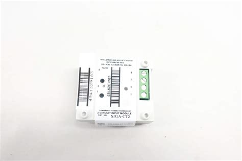 Est Edwards Siga Ct2 Dual Circuit Input Module Industrial And Scientific