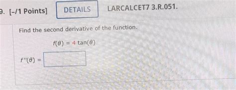 solved [ 1 ﻿points]larcalcet7 3 r 051 find the second