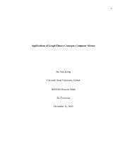 Module Discrete Math Docx Applications Of Graph Theory Concepts Computer Science Pui