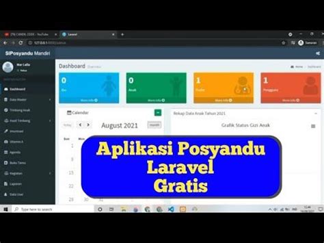 Source Code Aplikasi Web Posyandu Framework Laravel Coding Source Code Framework