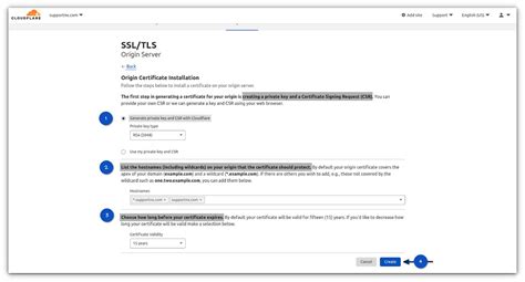 cloudflare ssl with cloudflare origin certificate nexcess