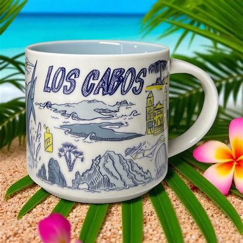 Starbucks 2020 Los Cabos Mexico Been There Series 14oz Coffee Mug Euc