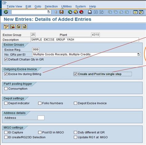 SAP CIN HOW TO MAINTAIN EXCISE GROUPS IN SAP CIN SapGyan Com