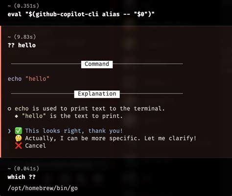 mystery solved after entering `` in the terminal golang popped up