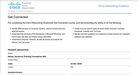 Prakriti Srivastava On Linkedin Cisconetworkingacademy
