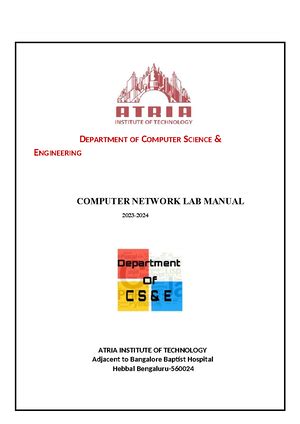 Manual VTU Data Visualization With Python BCS D January A A Studocu