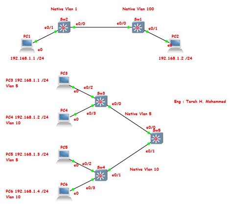 Tarek Hesham Mohamed On Linkedin Native Vlan Mismatch Discovered