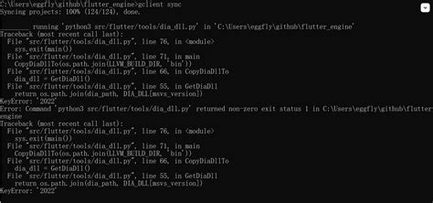 [windows] gclient sync failed with vs2022 and gyp msvs version 2022