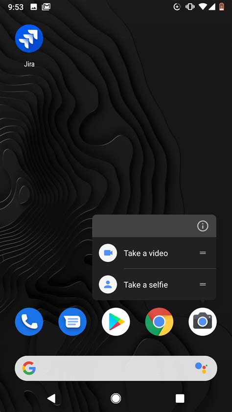 Create Menu That Looks Like Android App Shortcuts In App On Button Click Stack Overflow