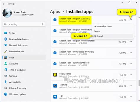 Uninstall Voice Access Language In Windows 11 Windows 11 Forum