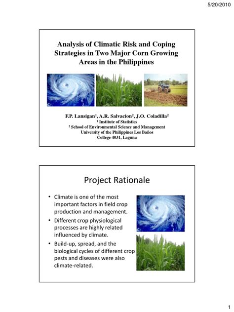 Pdf Analysis Of Climatic Risk And Coping Strategies In Corn Production Systems In The